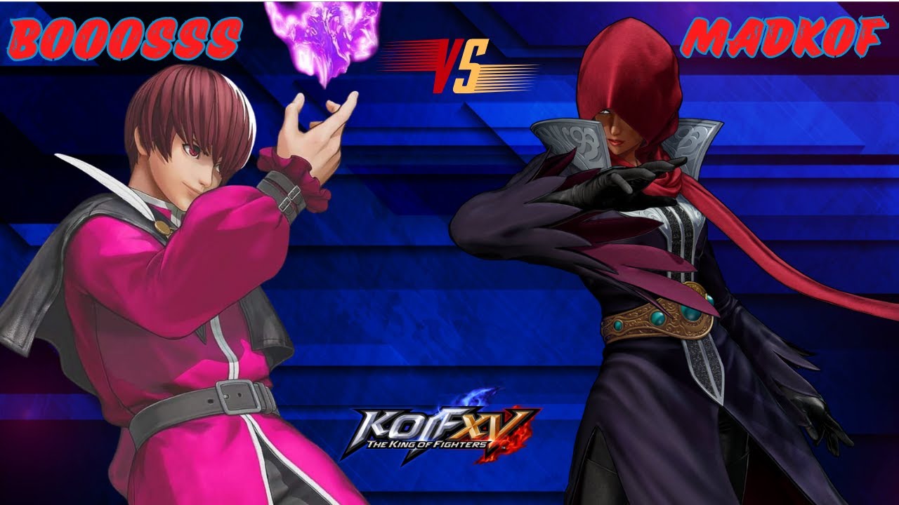 KOFXV MadKOF Vs Booosss - King of fighters XV - YouTube