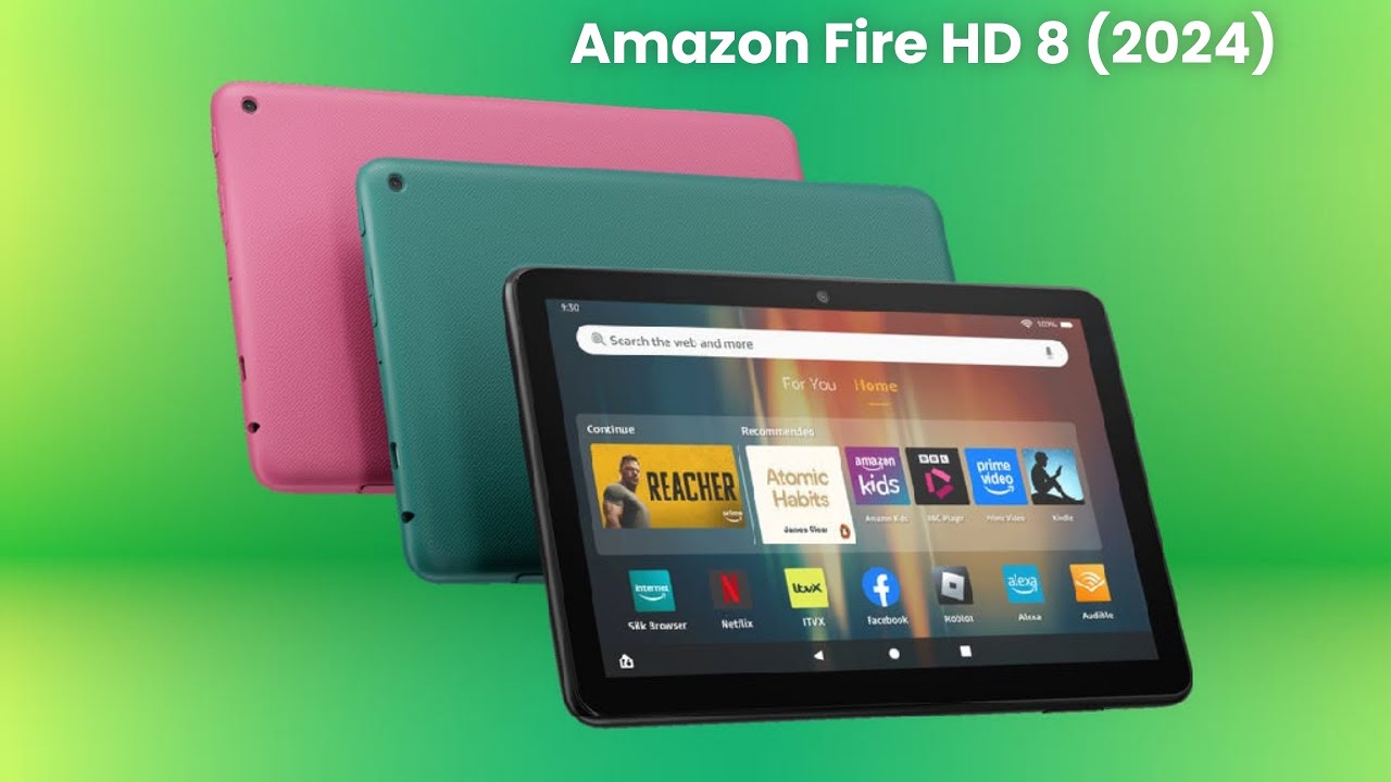 Amazon Fire HD 8 (2024) : First Look - Review Full Specifications - YouTube