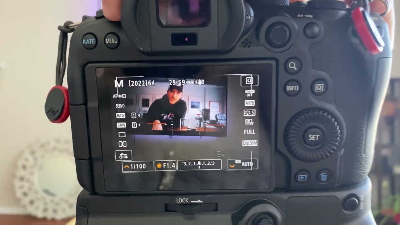 Canon R6 How to Switch between Eyes and Faces using the joystick - YouTube