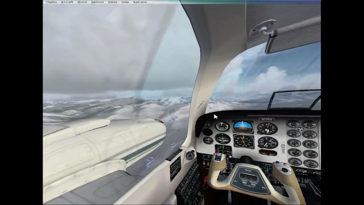 FSX VR apple resort delivery mission - YouTube