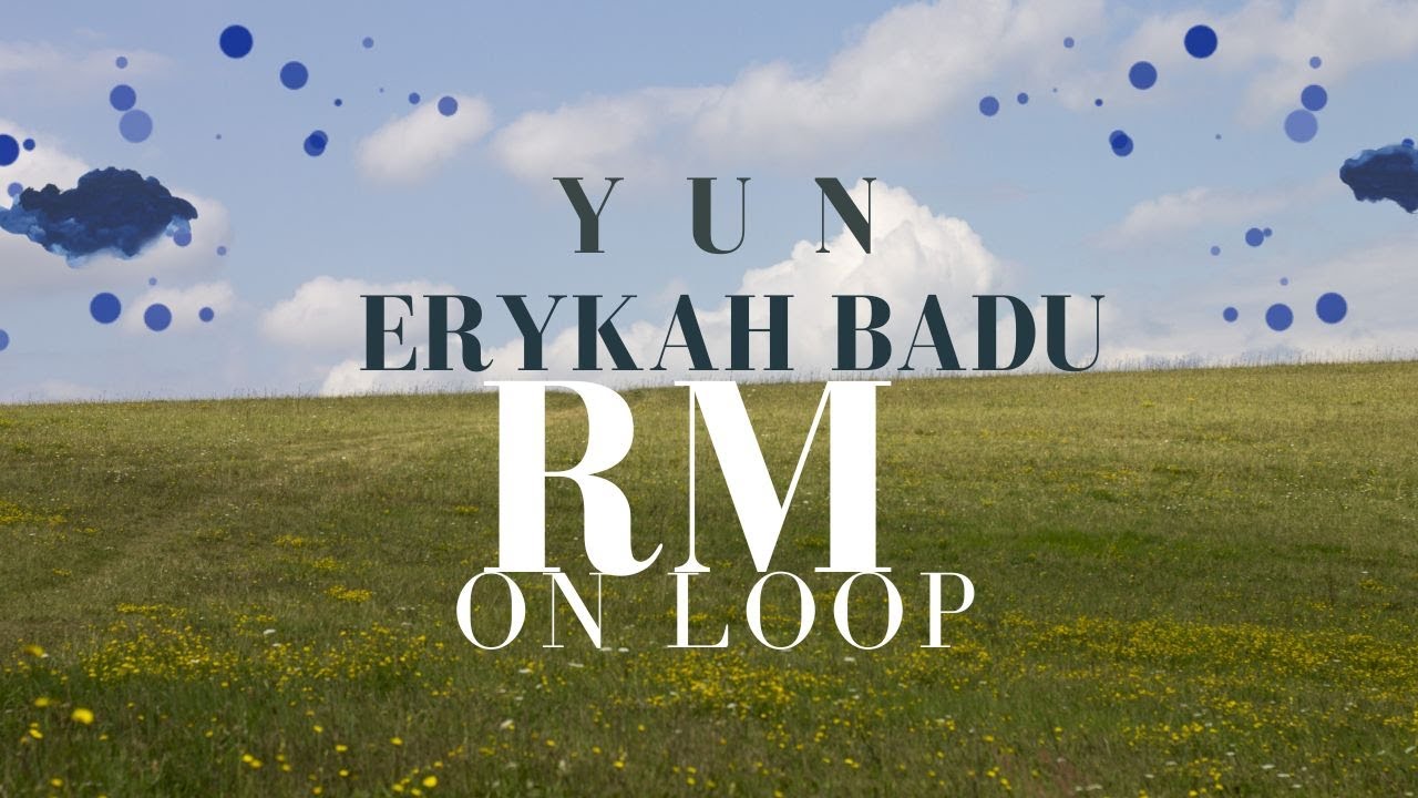 RM Erykah Badu on Loop | RM Yun Loop | Indigo Loop #RM #erkyahbadu - YouTube
