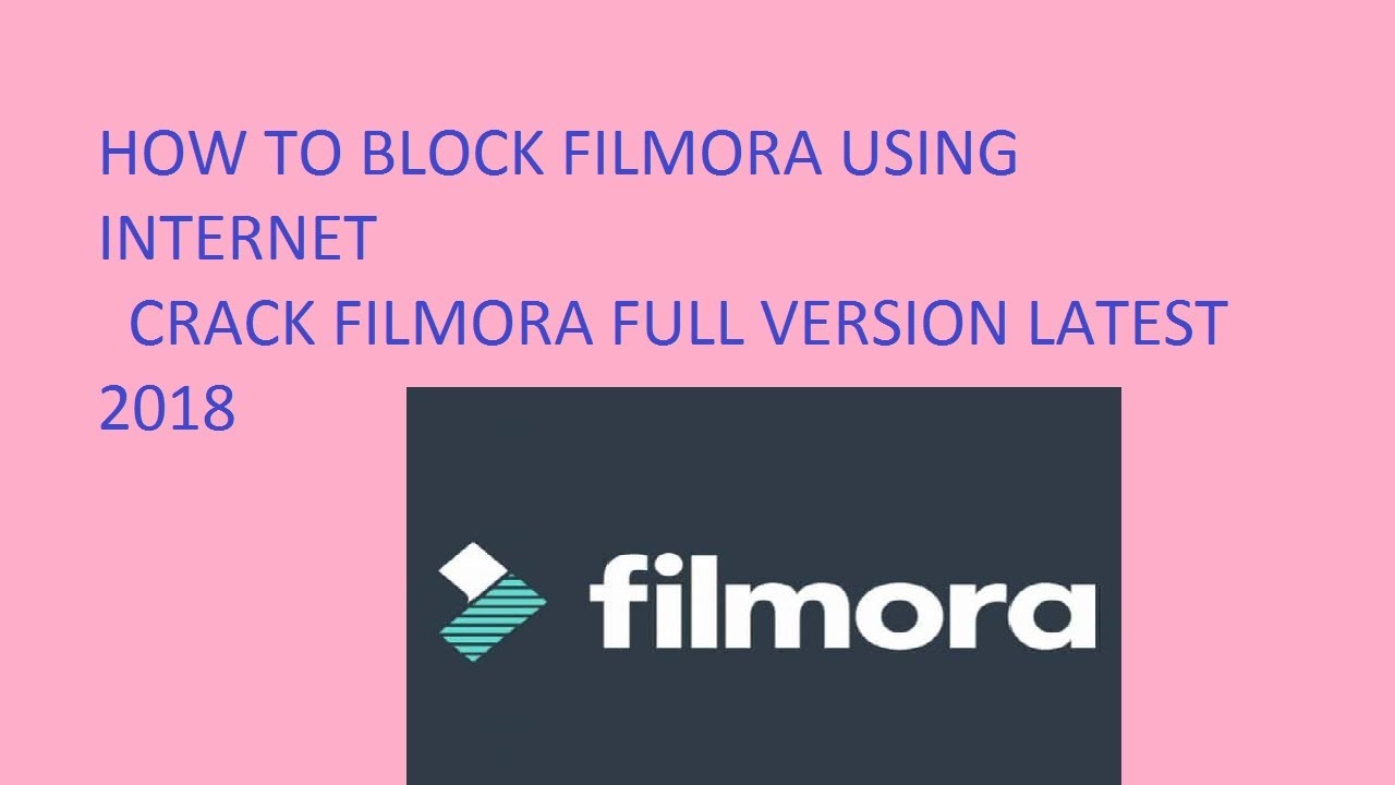 How To Block Host - Filmora Windows 7/8.1/10 - YouTube