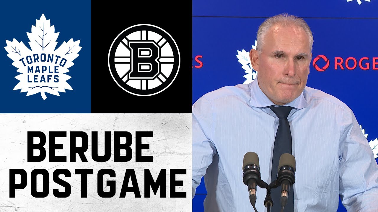 Craig Berube | Post Game vs. Boston Bruins | November 08, 2025 - YouTube