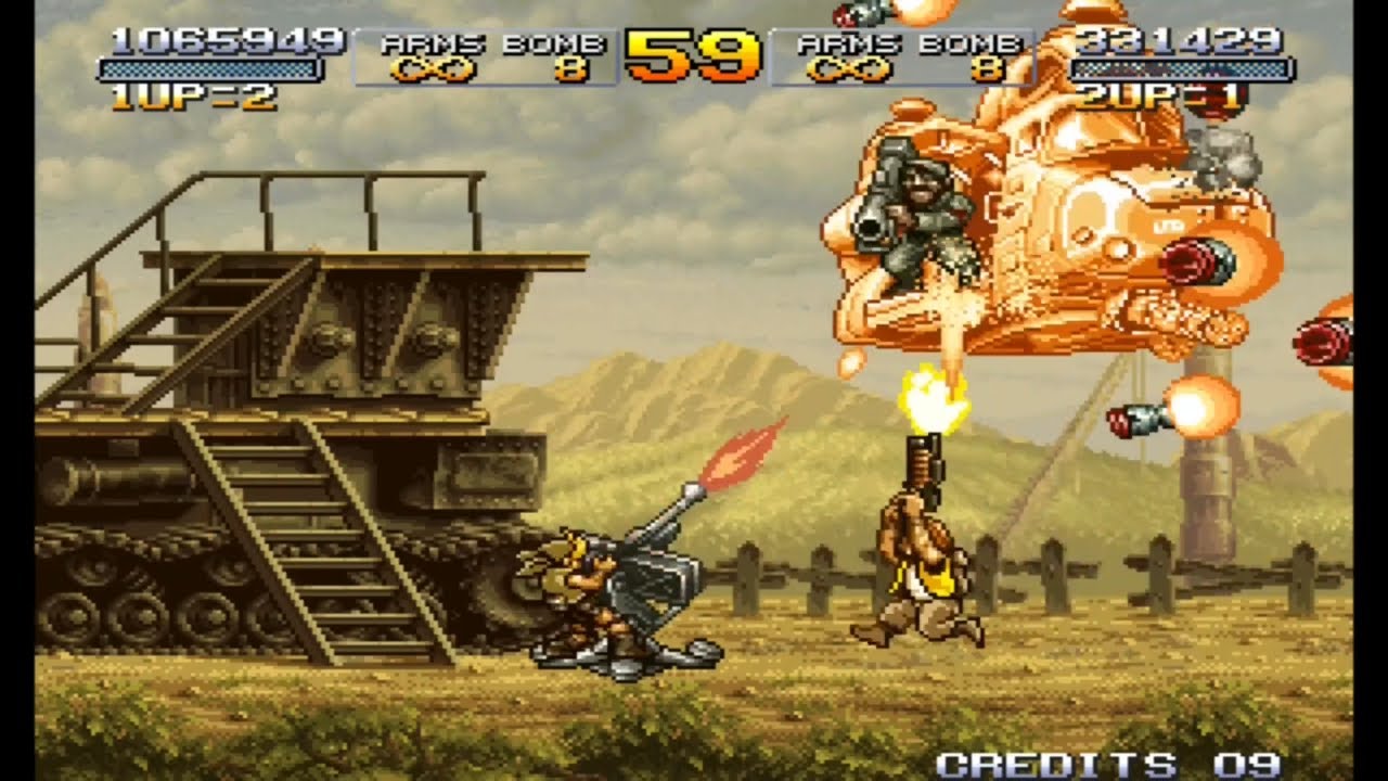 Arcade BOSS battle (2-Player) | Metal Slug 3 (5) | RETRO GAMING - YouTube