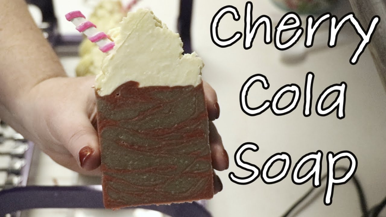 I Finally Made a Cherry Cola Soap! - YouTube