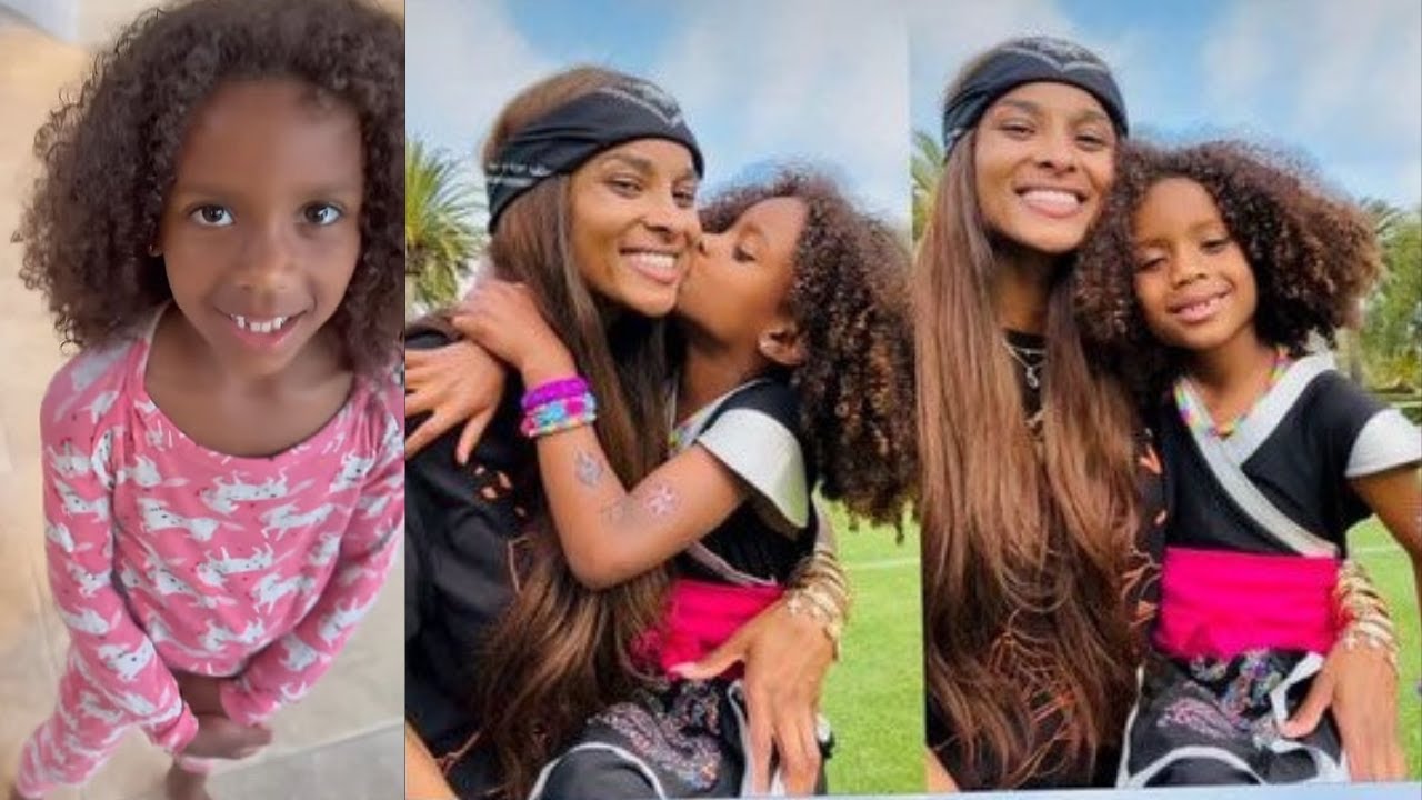 Sienna Wilson, the daughter of Ciara and Russell Wilson, throws an ...