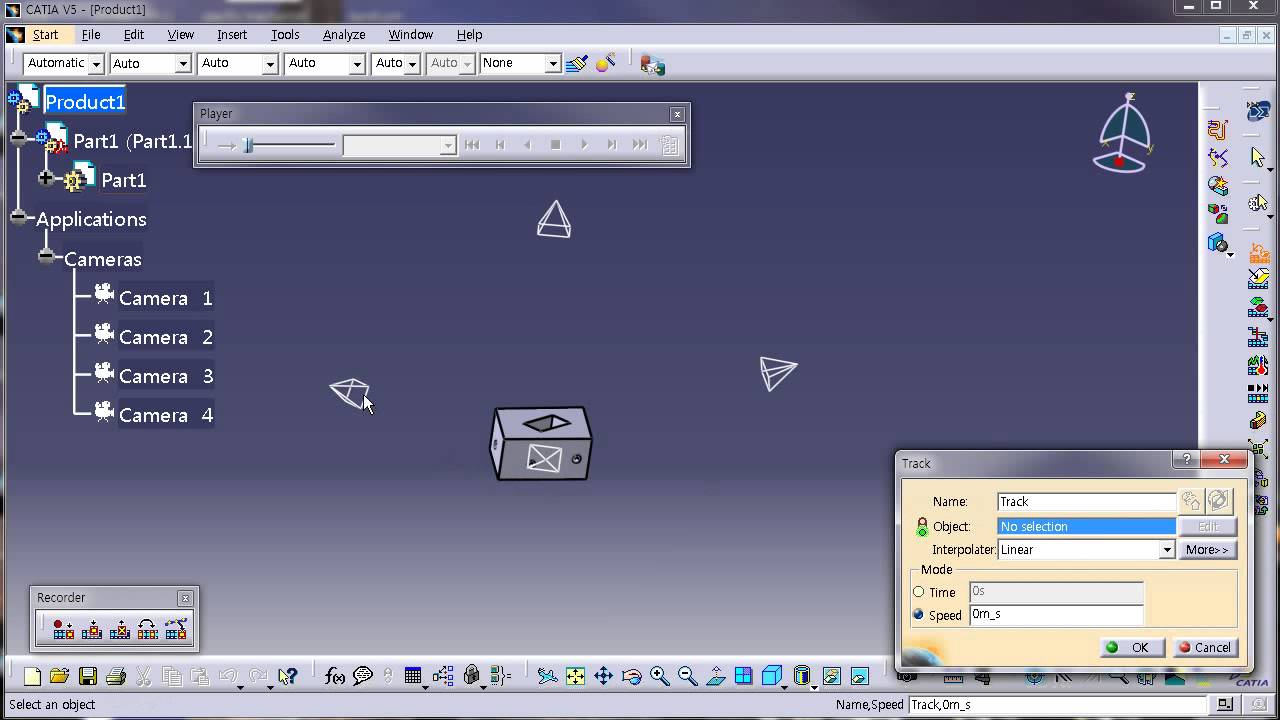 CATIA CAMERA Track - YouTube
