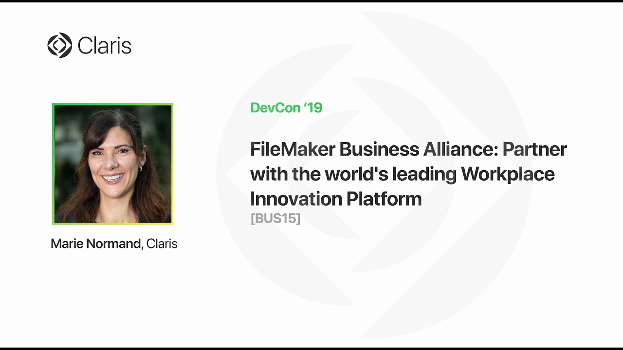 FileMaker Business Alliance: Partner with the world's leading Workplace ...