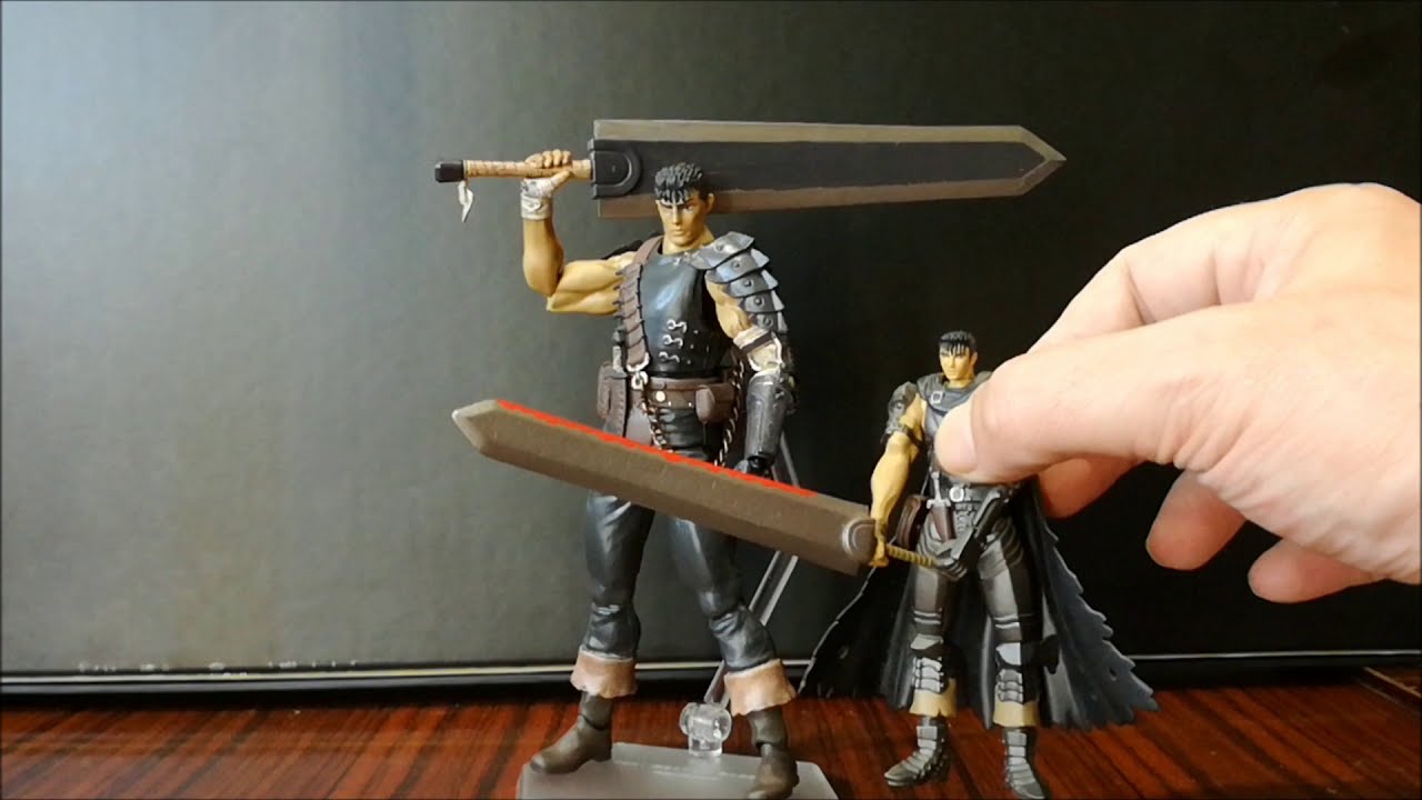 Berserk Guts Figma 359 KO Recensione - YouTube