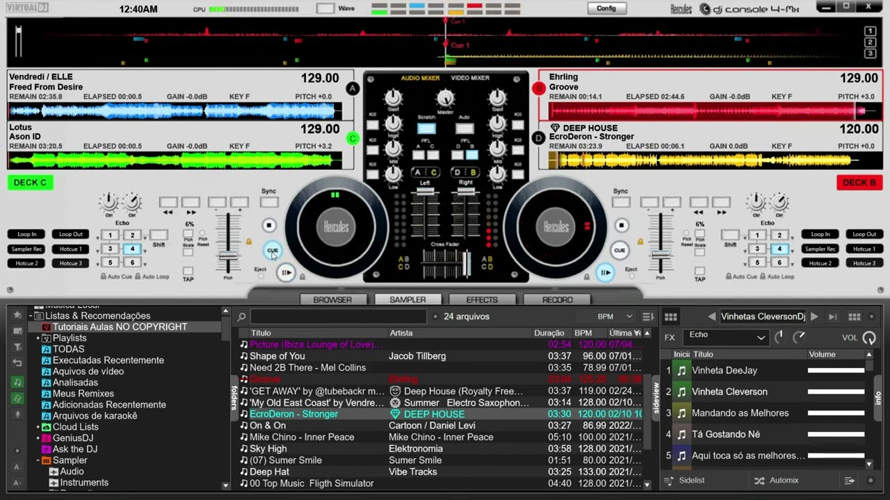 Top SKIN do Virtual DJ - Hercules_4MX - YouTube