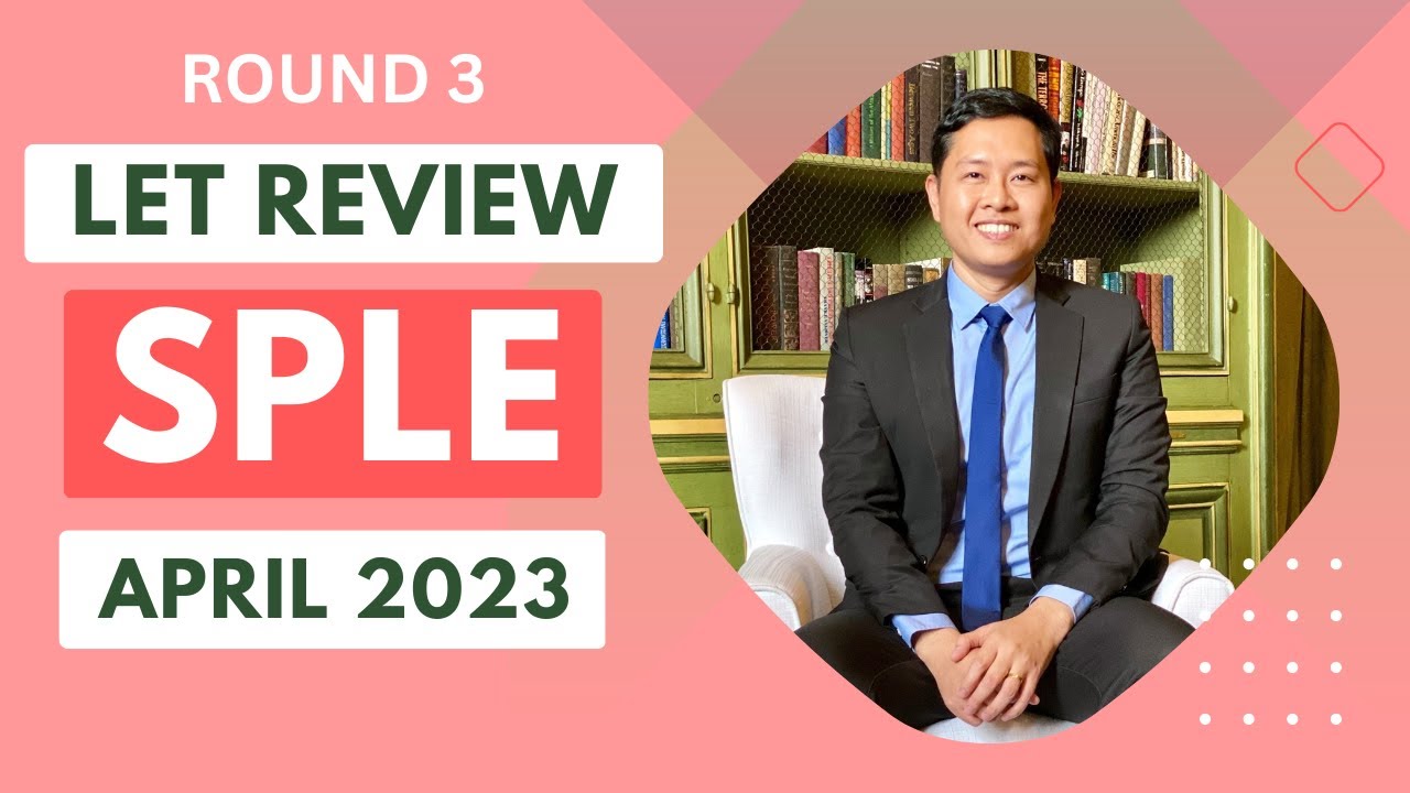 SPLE LET Prof Ed Round 3 - YouTube