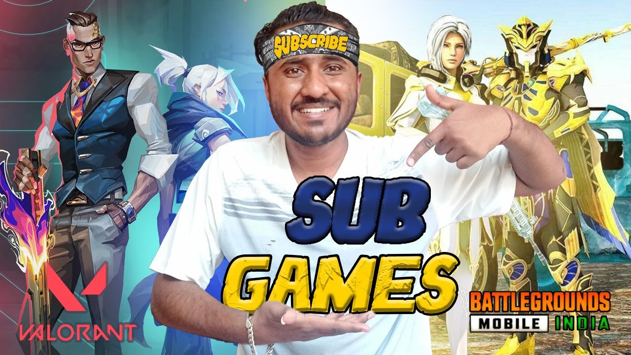 SUB GAME SUNDAY !! and little study at last - YouTube