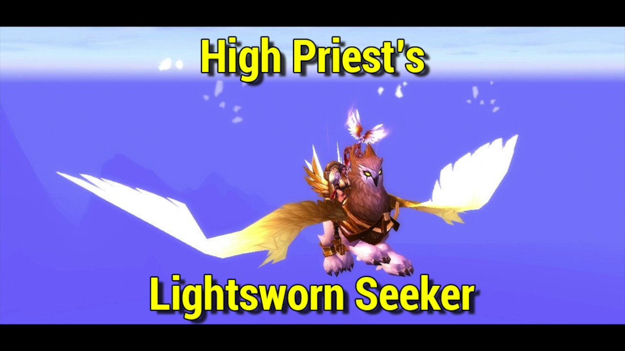 World of Warcraft: Legion - High Priest's Lightsworn Seeker - Holy ...