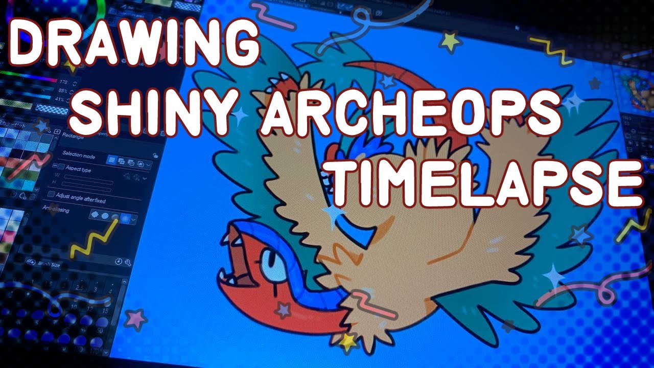 Drawing Archeops | Clip Studio Paint Timelapse - YouTube