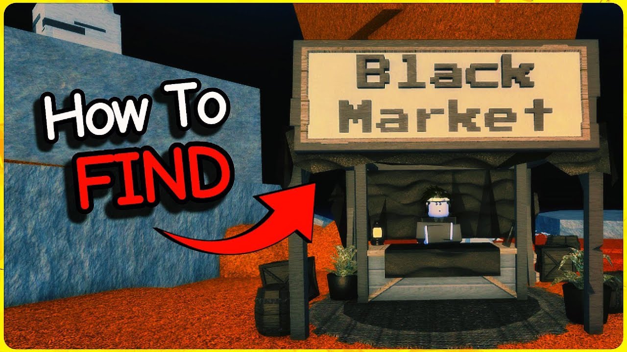 How to FIND the BLACK MARKET in FISCH (Fast Location & Rare Items Guide ...