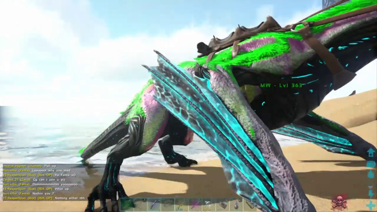 Freezing Everyone!! SYS vs. Entire Rag Server (ARK OFFICIAL/PVP/PS4 ...