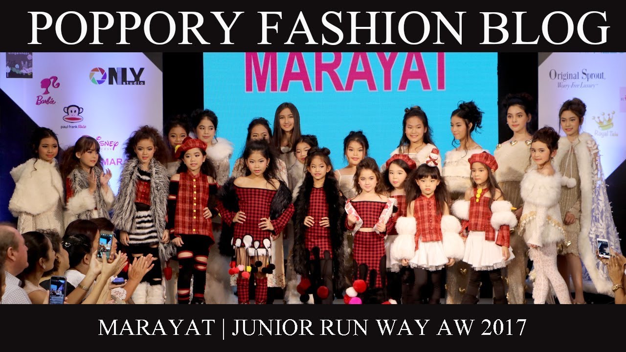 MARAYAT | JUNIOR RUN WAY AUTUMN/WINTER 2017 - YouTube