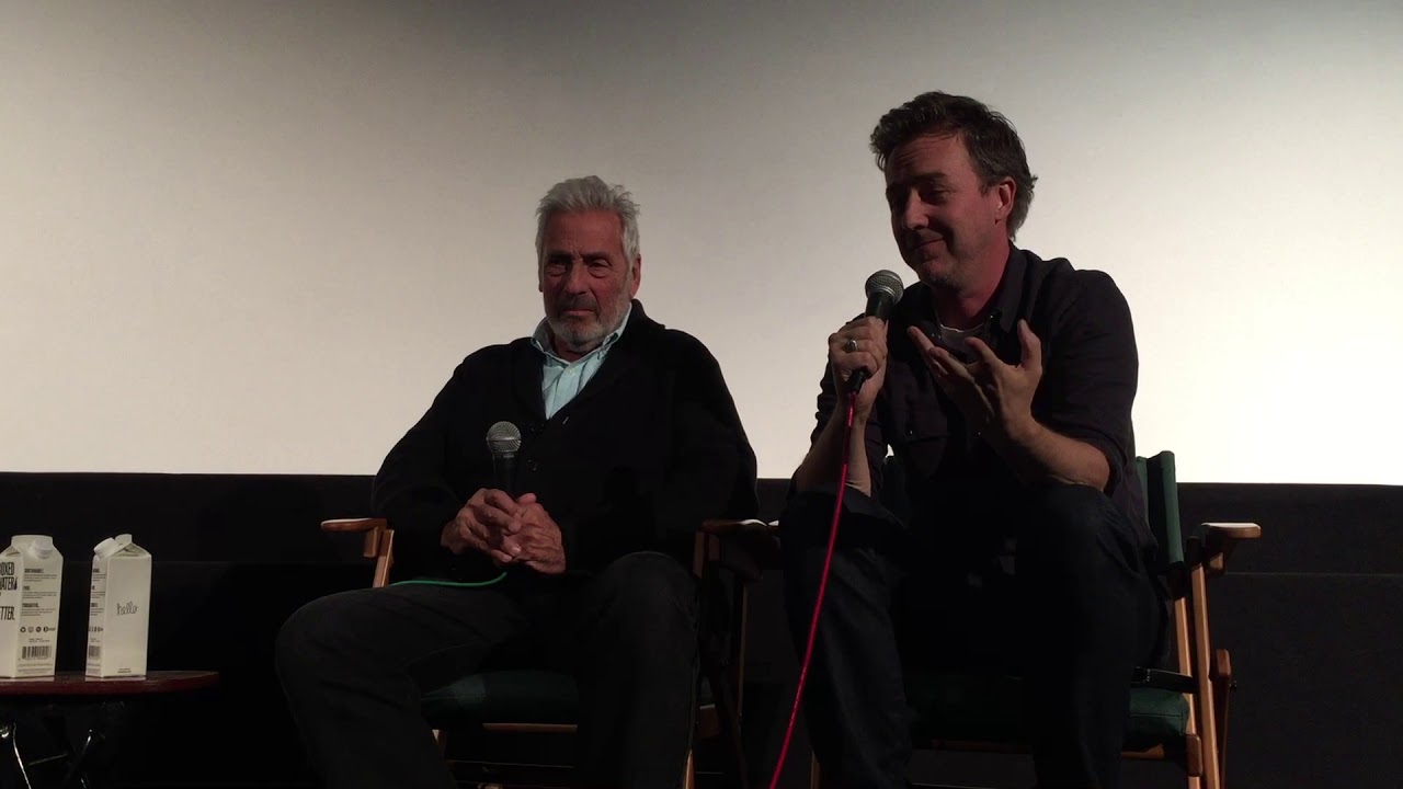 Full Q&A with Edward Norton and Producer Hawk Koch at Aero Theater 12 ...