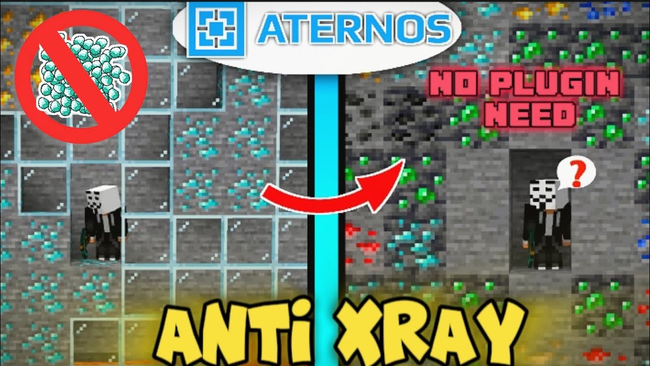 HOW TO INSTALL ANTI XRAY IN YOUR MINECRAFT ATERNOS SERVER | NO PLUGIN ...