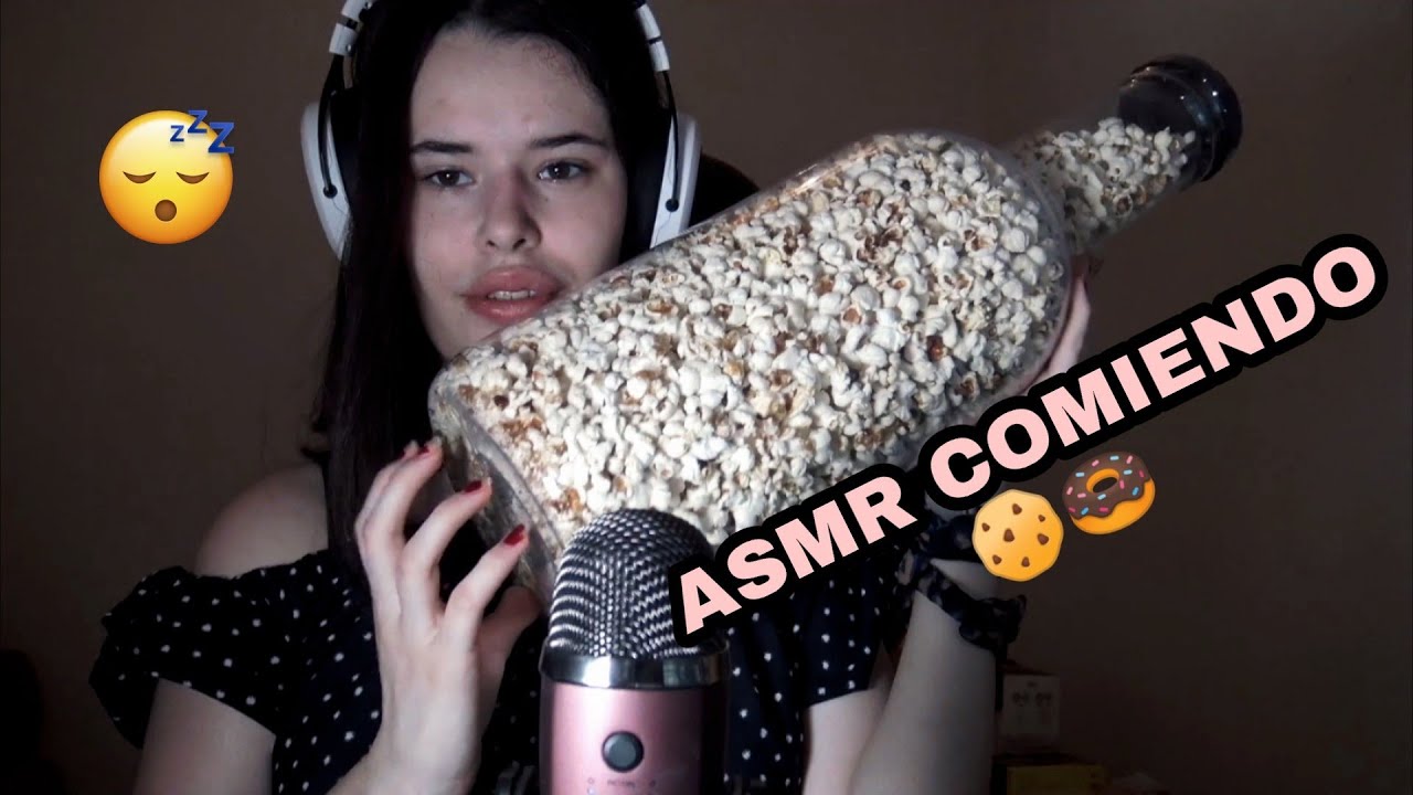 ASMR COMIENDO 🍿💤 - YouTube