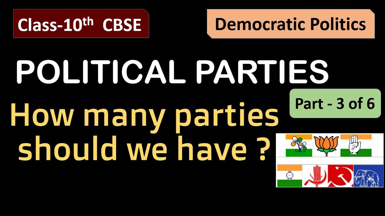 3 of 6 - How many parties should we have?- Ch-4 - Political Parties ...