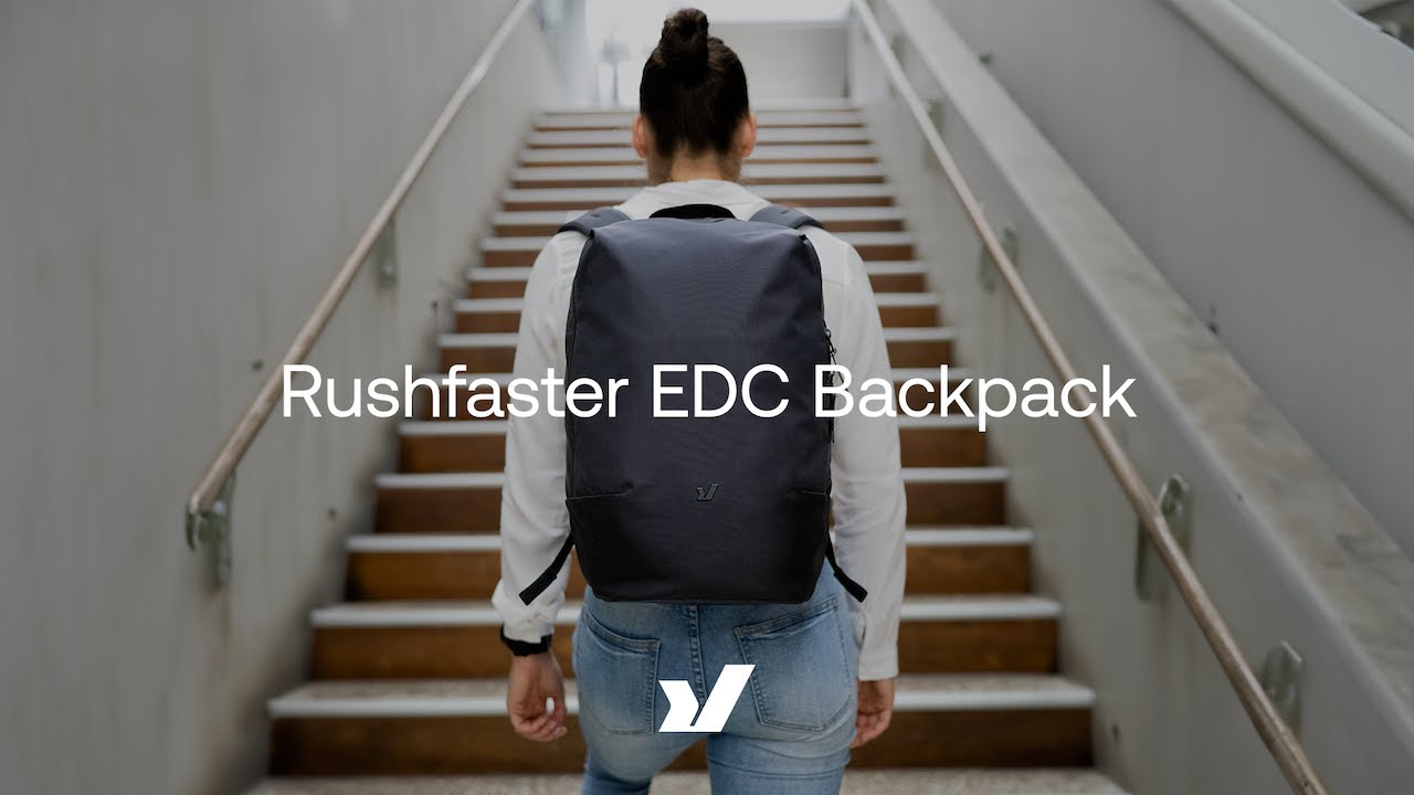 We made a backpack! Rushfaster EDC Backpack, Essential Tech Pouch ...