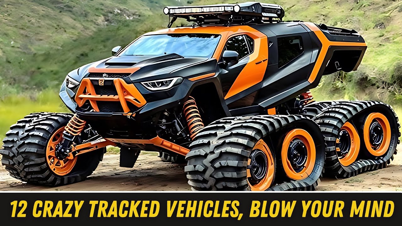 12 CRAZY TRACKED VEHICLES THAT WILL BLOW YOUR MIND - YouTube