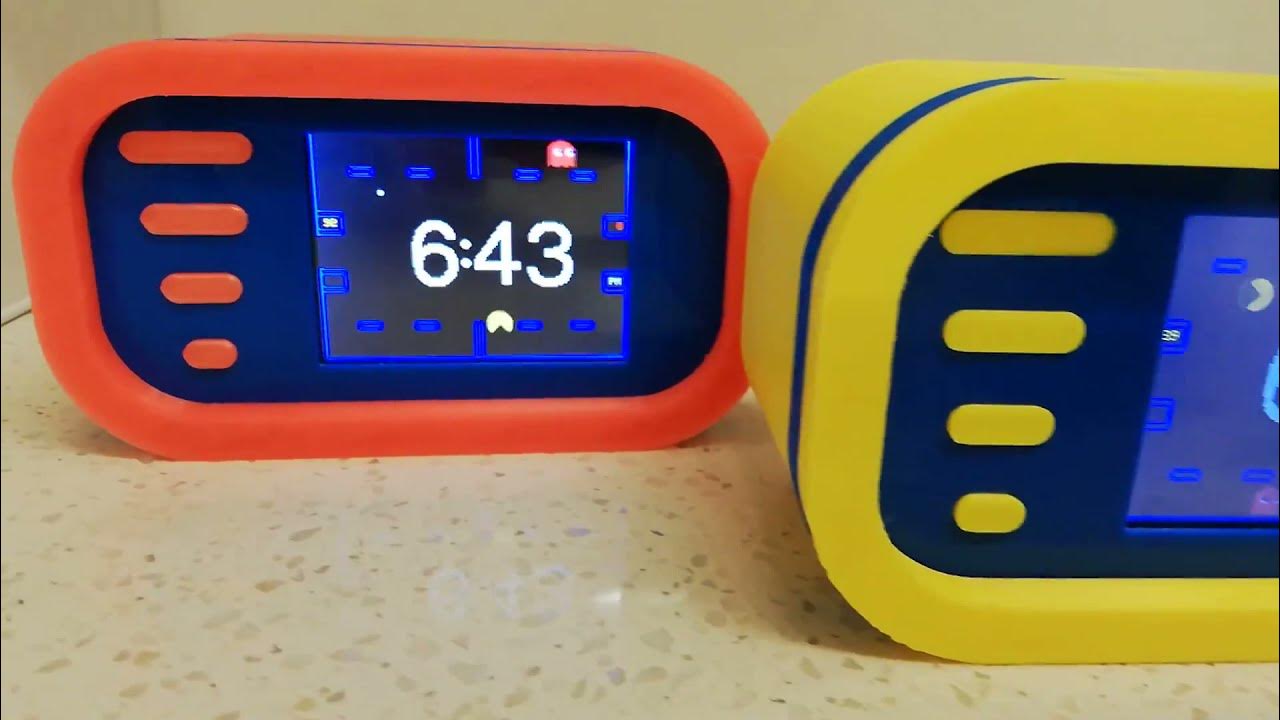 ESP32 Pacman Clock - YouTube