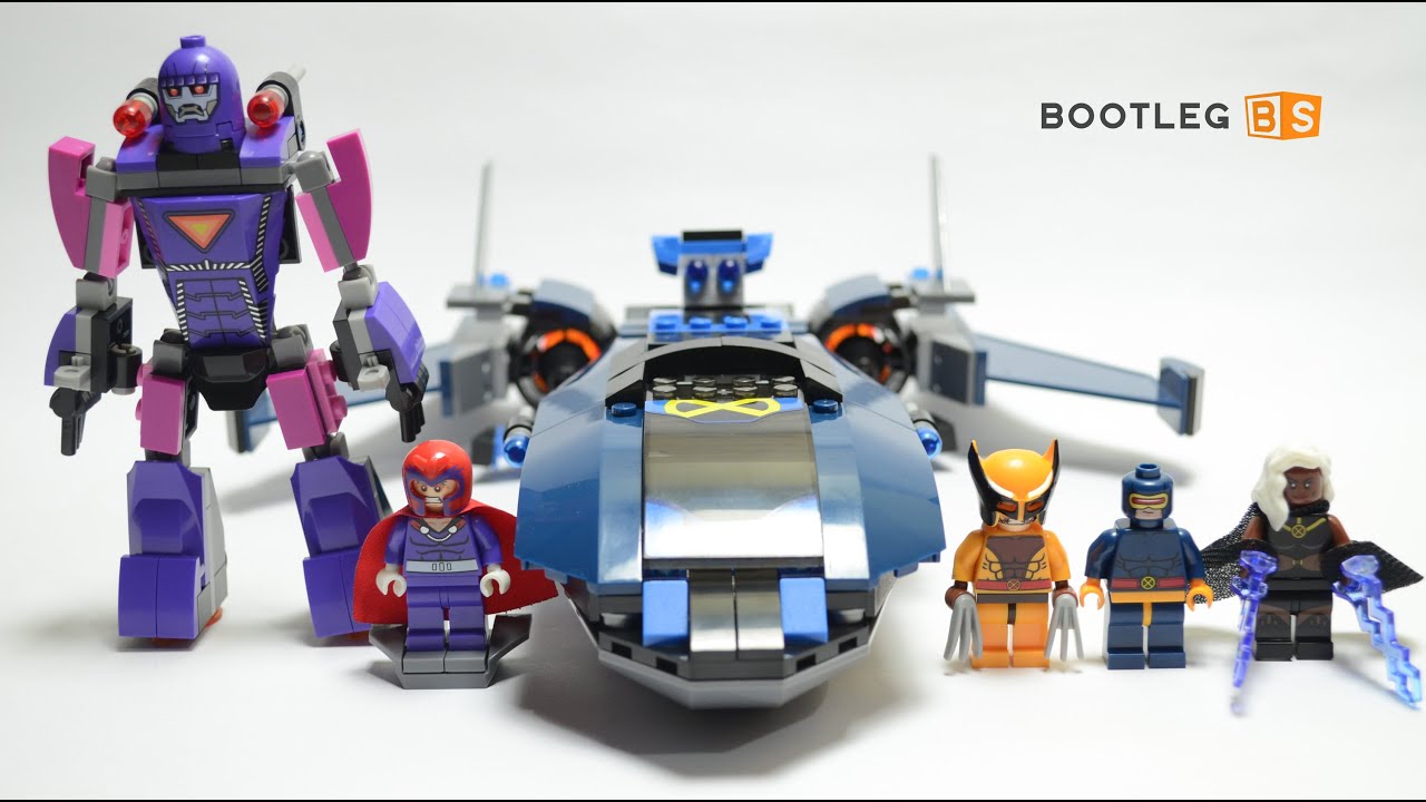 Speed Build SY 308 (LEGO 76022: X-Men vs The Sentinel Knockoff) - YouTube