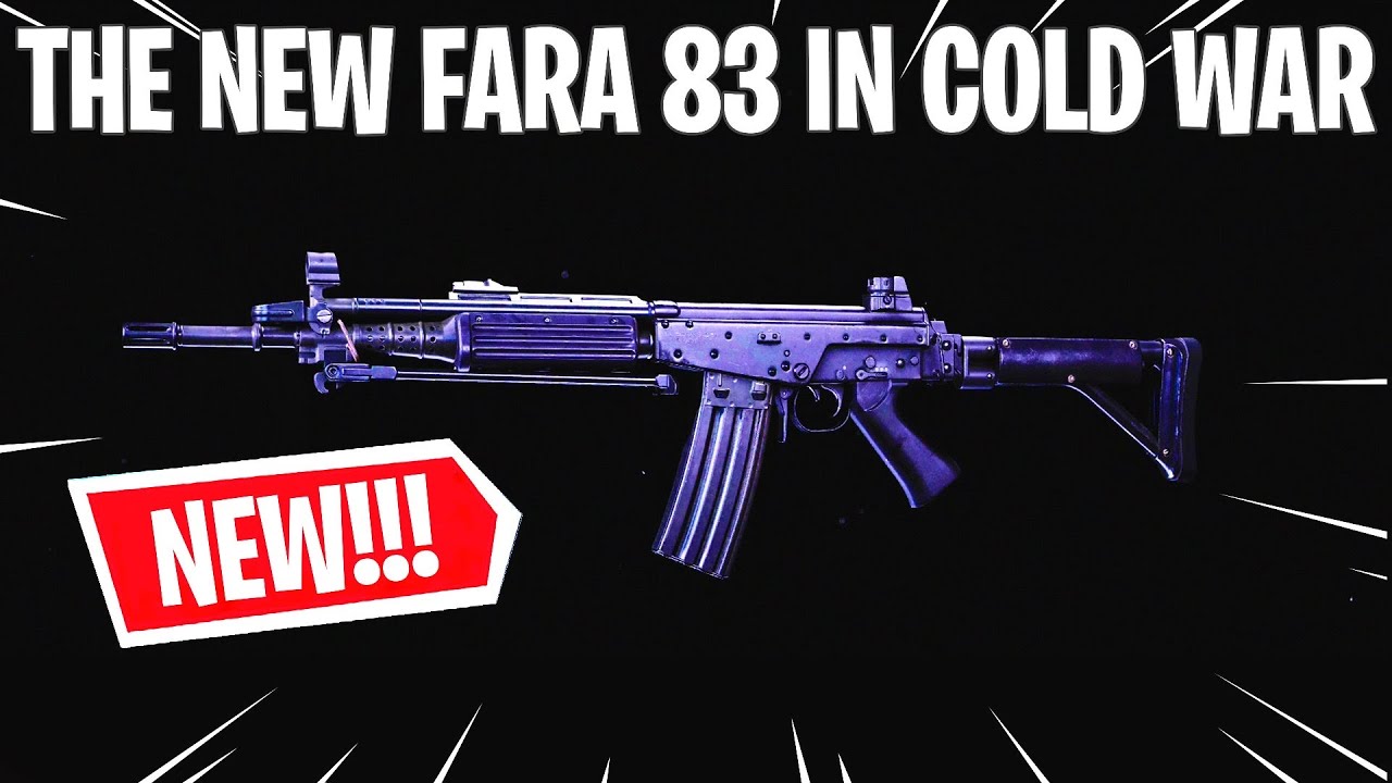 The New "Fara 83" Assault Rifle in Black Ops Cold War - YouTube
