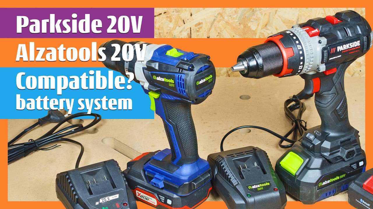 Parkside 20V vs Alzatools 20V Battery Systems Are the batteries and ...