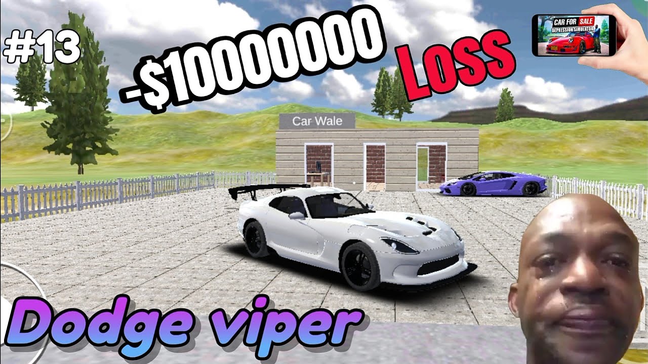 I Got Dodge viper With Big Loss in Business / Car For Sale Simulator ...