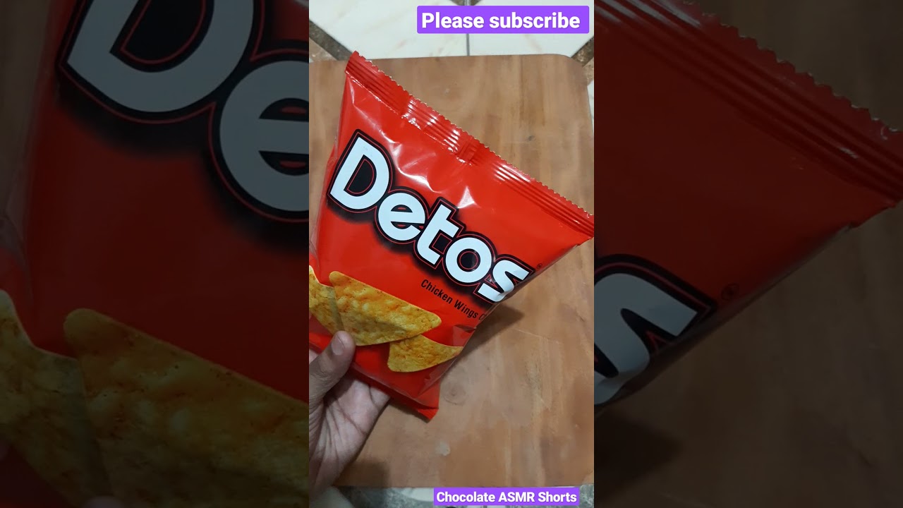 ASMR Detos Chicken wings chips unboxing - YouTube