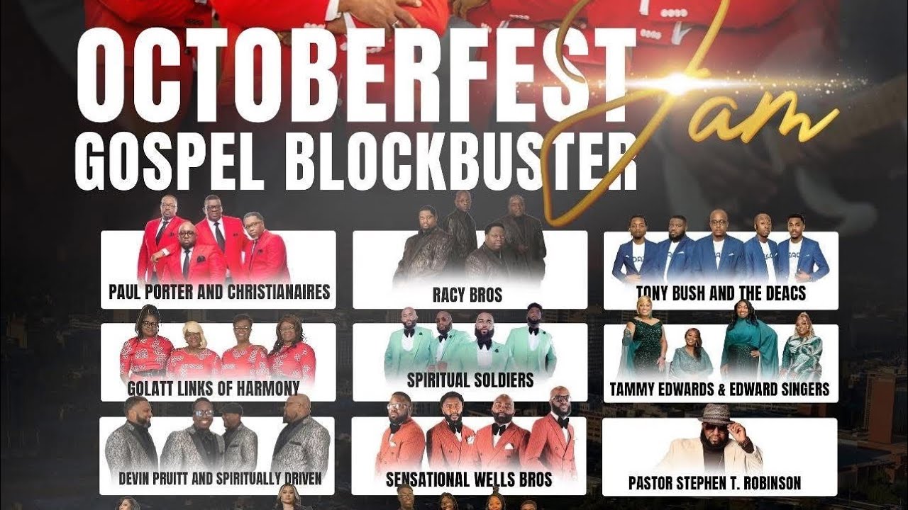 OCTOBER FEST GOSPEL BLOCKBUSTER/ LITTLE ROCK, ARKANSAS 2025 - YouTube