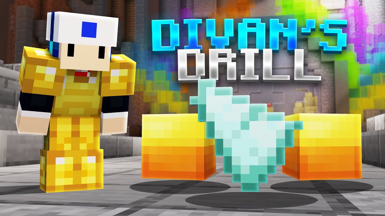 THE IRONMAN DIVAN'S DRILL (Hypixel Skyblock IRONMAN) - YouTube