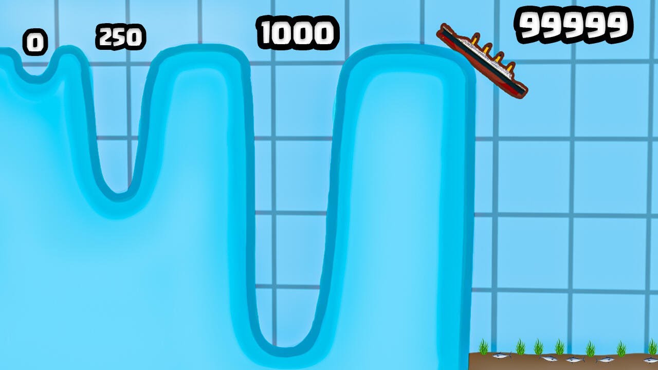 Can a Wave grow to MAX REVERSE TSUNAMI? - YouTube