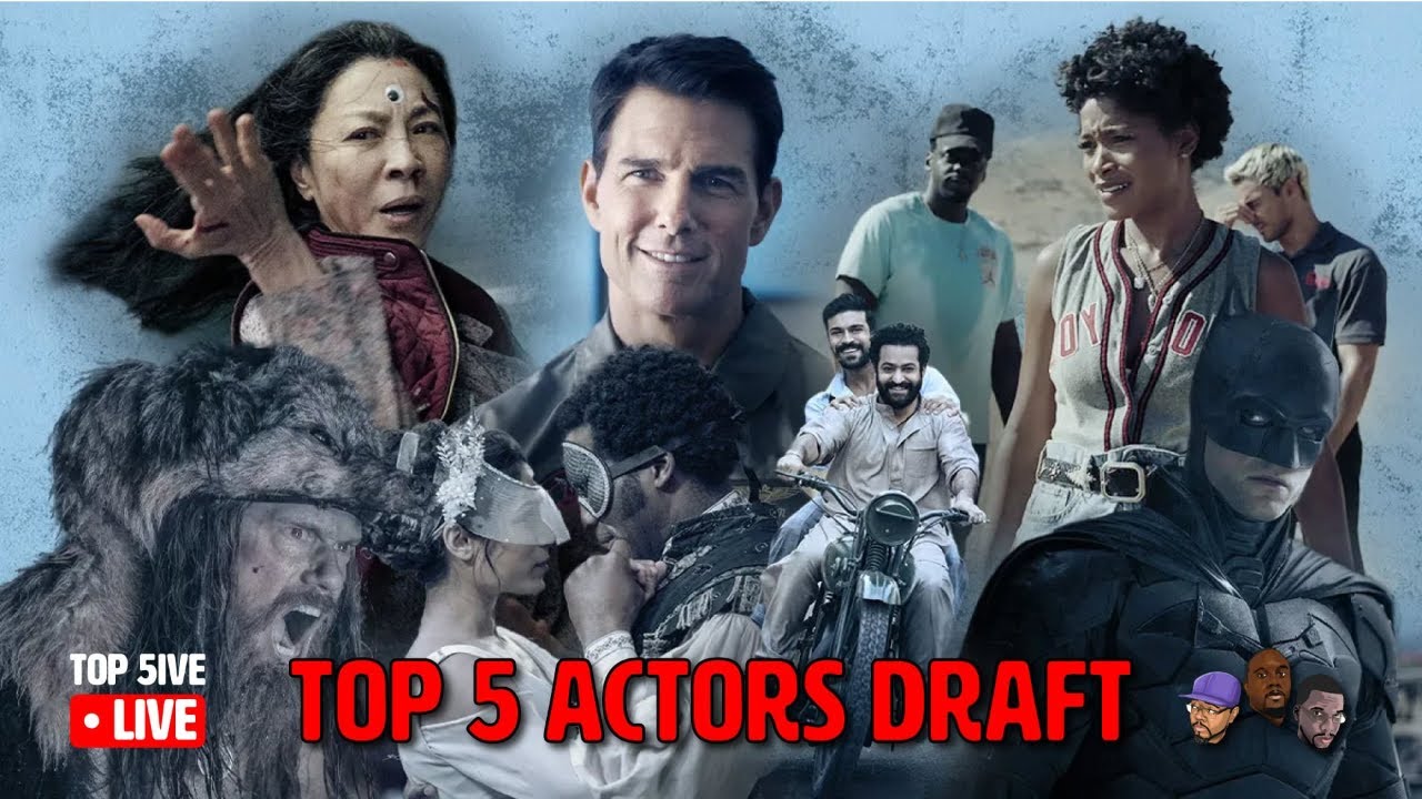 Top 5ive Live Ep. 145- Top 5ive Actors Draft - YouTube