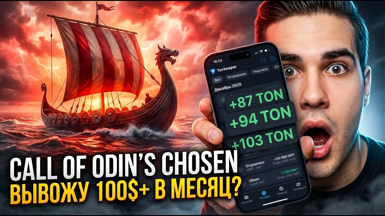 Call of Odin's Chosen: Вывожу 100$ каждый месяц! Цена $COC продолжает ...