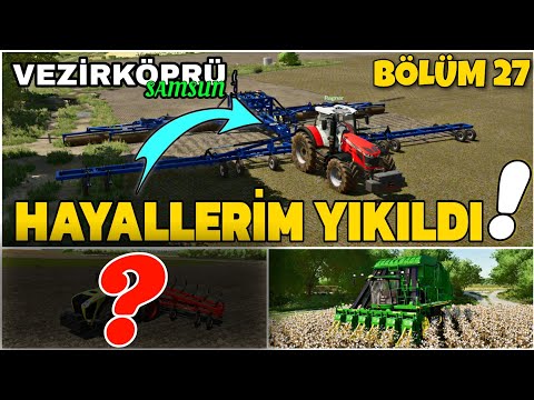 HAYALİMDEKİ TRAKTÖRÜ ALDILAR  ☹️ ❗️ARTIK BÜYÜK TARIM ALETLERİNE GEÇİŞ YAPTIK ❗️FS22