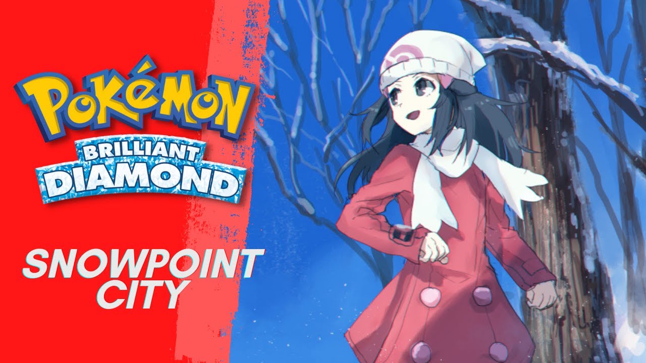 SNOWPOINT CITY - POKEMON BRILLIANT DIAMOND Walkthrough Part 10 ...