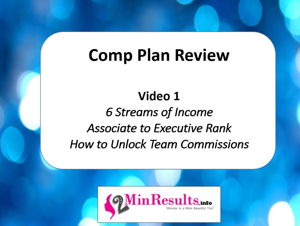 2MinResults.info Jeunesse Global Comp Plan - Video #1 Associate to ...
