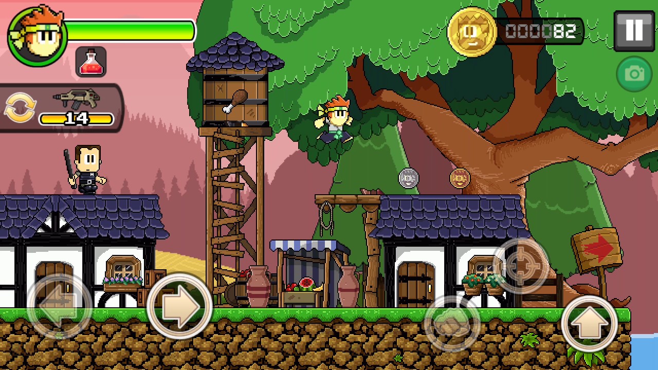 Dan The Man MOD v1.1.0 (money) android gameplay 🎮 HD - YouTube