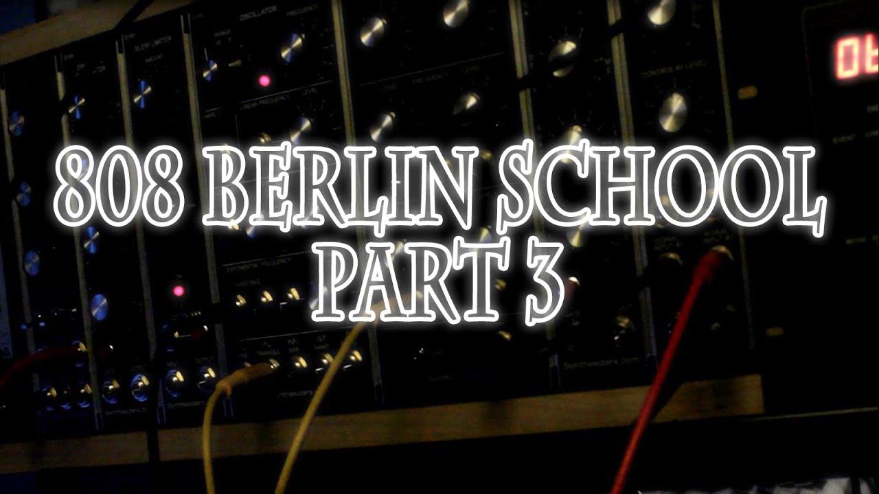 In The Studio Making Ambient 808 Berlin School Part 3 (synthesizers.com ...