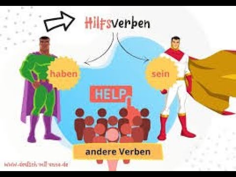 Beispiele für Hilfsverben (Verben - YouTube