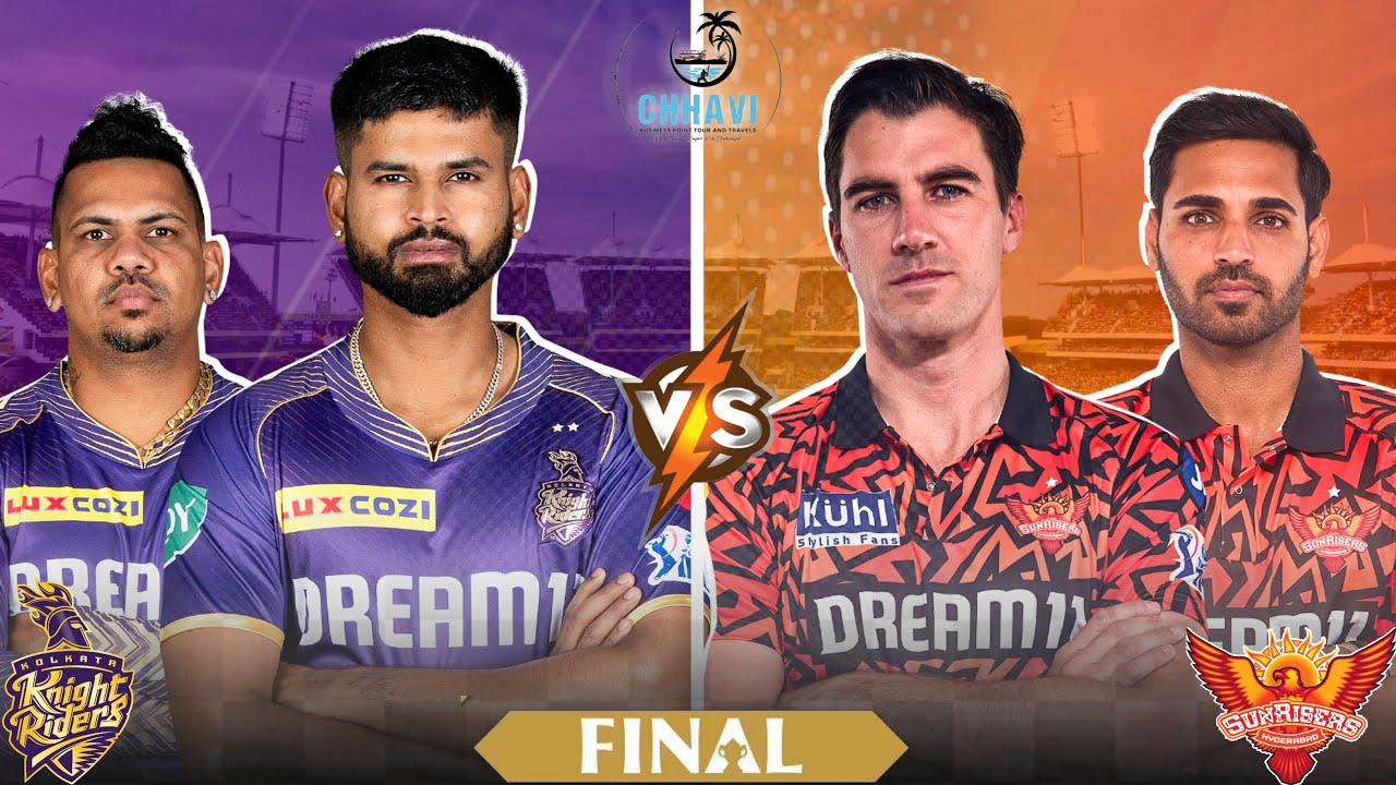 IPL 2024 FINAL BATTLE | KKR VS SRH| CRICKET 24 LIVE - CHHAVI TOUR AND ...