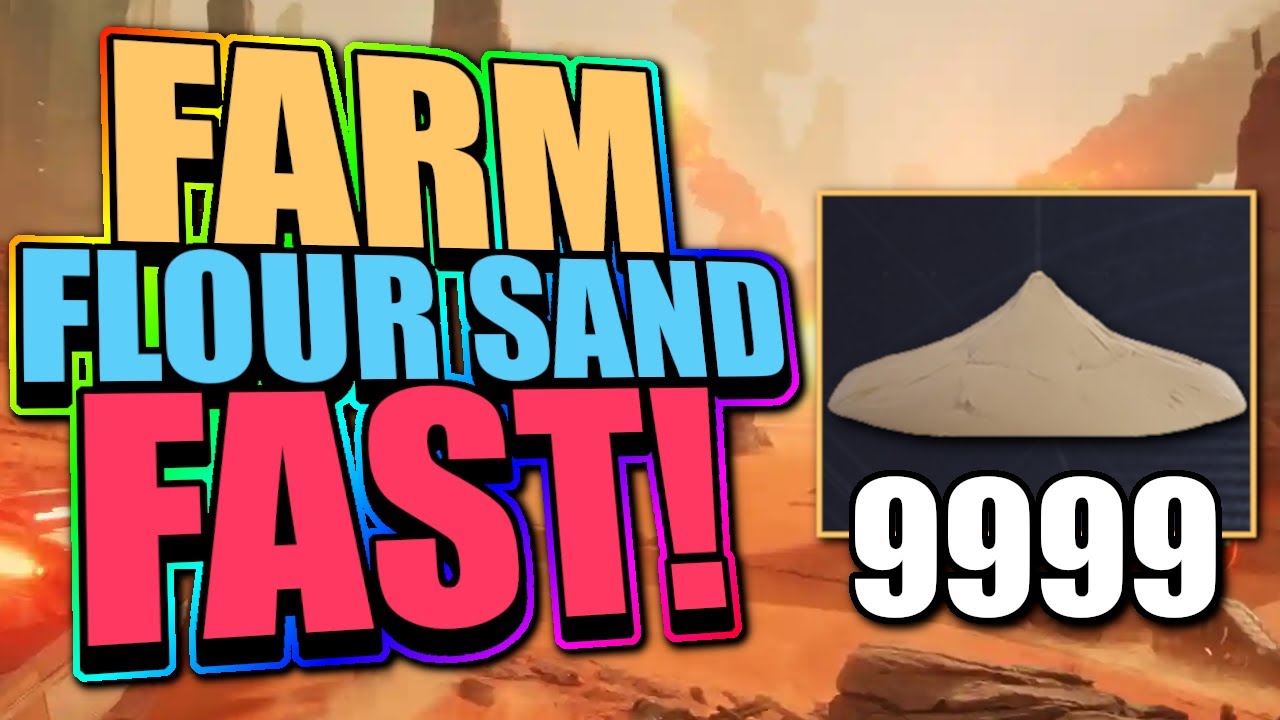 How To Farm Flour Sand Fast & Easy In Dune Awakening - YouTube