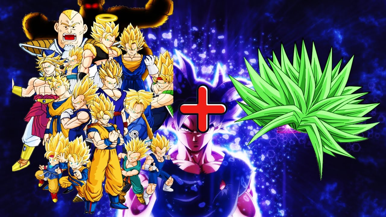 Dragonball Character in Legendary Super Saiyan mode #dbs #lssj - YouTube