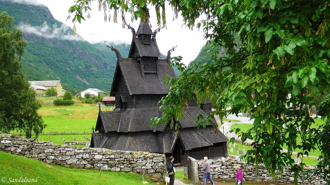 Norway - Borgund stavkirke (stave church) - YouTube