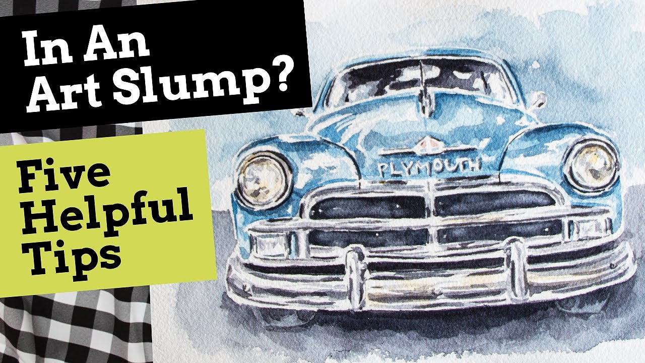 In An Art Slump? Here Are 5 Tips That'll Help - YouTube