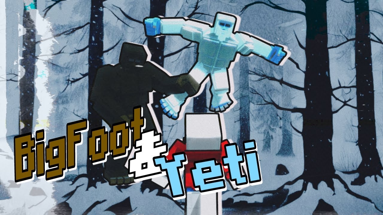 BigFoot & Yeti Addon in Minecraft PE - YouTube